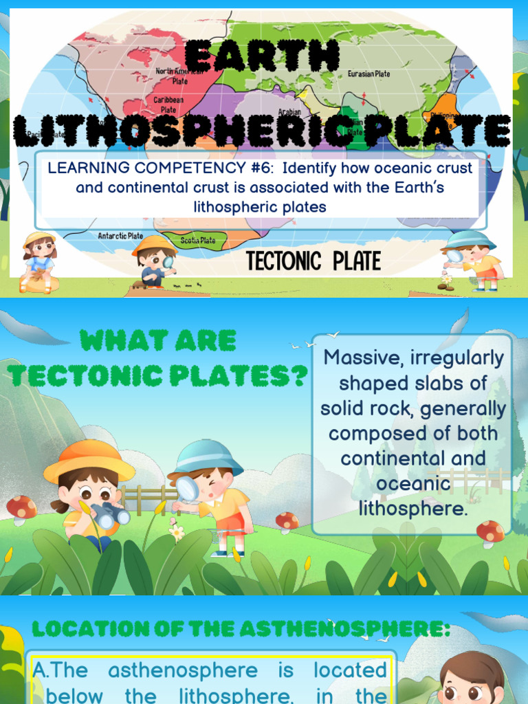 Q3W5 - Oceanic Crust and Continental Crust Is Associated With The Earth ...