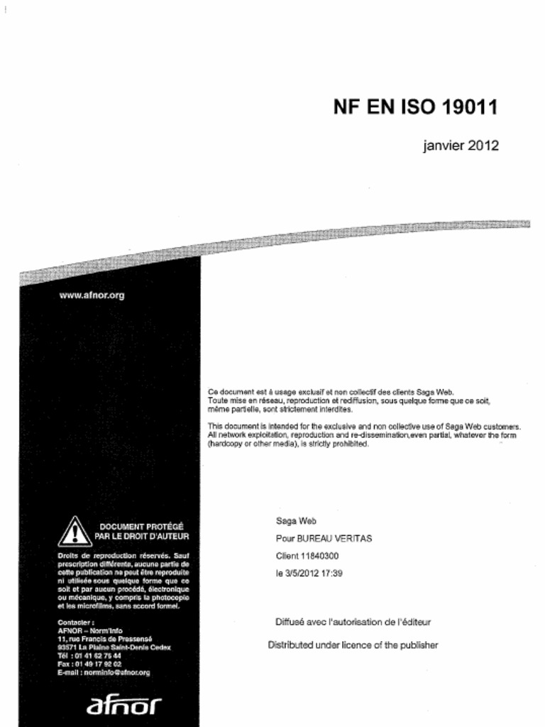 Norme ISO 19011 - 12 | PDF