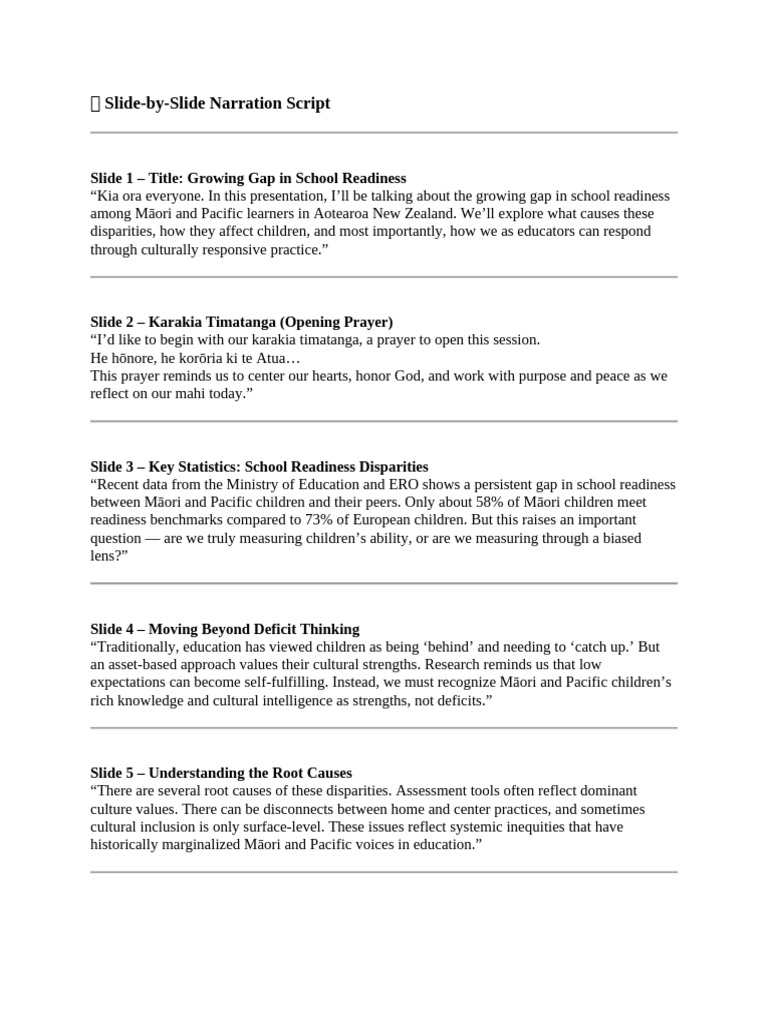 Script For My Video Presentation | PDF | Behavior Modification | Human ...