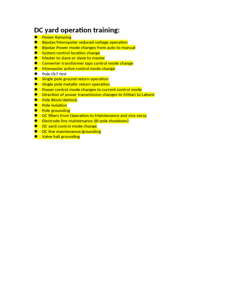 DC Yard Operation Training Guide | PDF