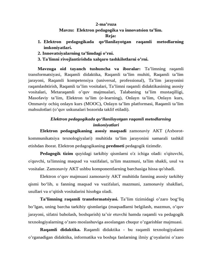 EP1_AKT_3-курс_2-ma'ruza | PDF