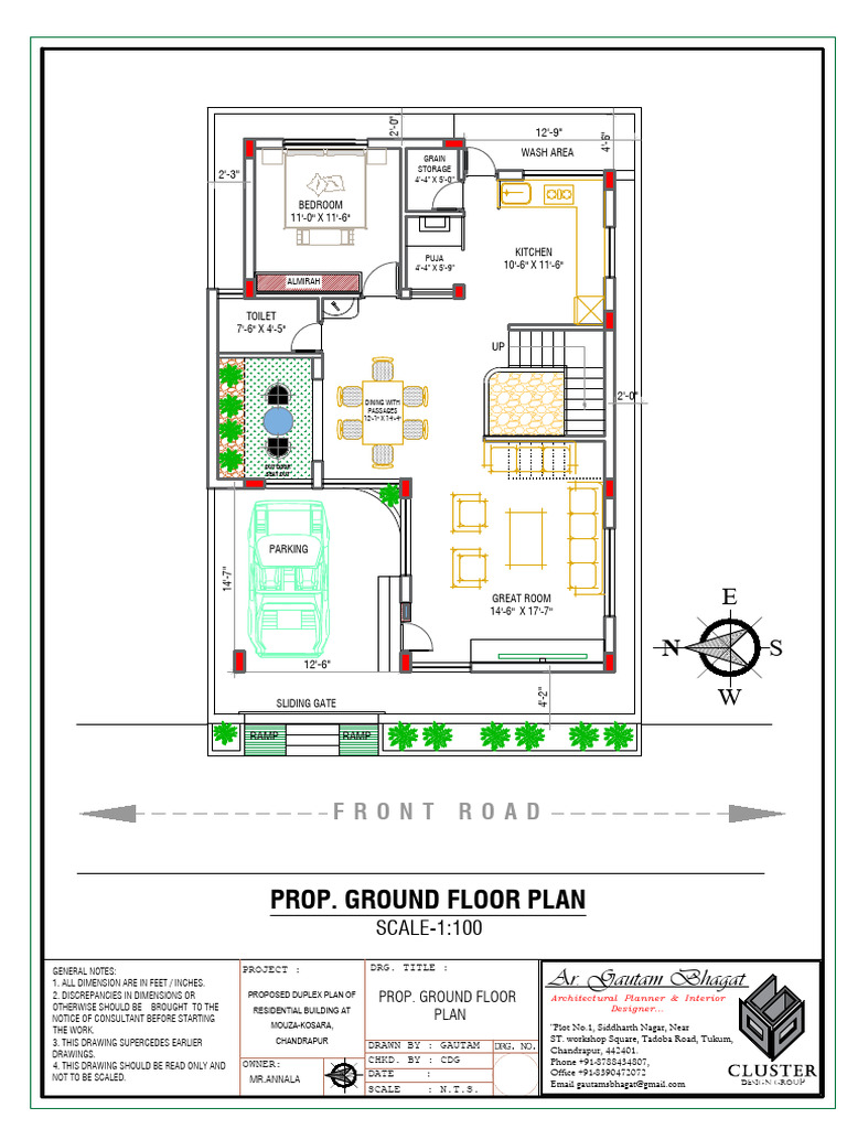 MR Annala Duplex Plan - GF - 8.12.25-Model | PDF | Home