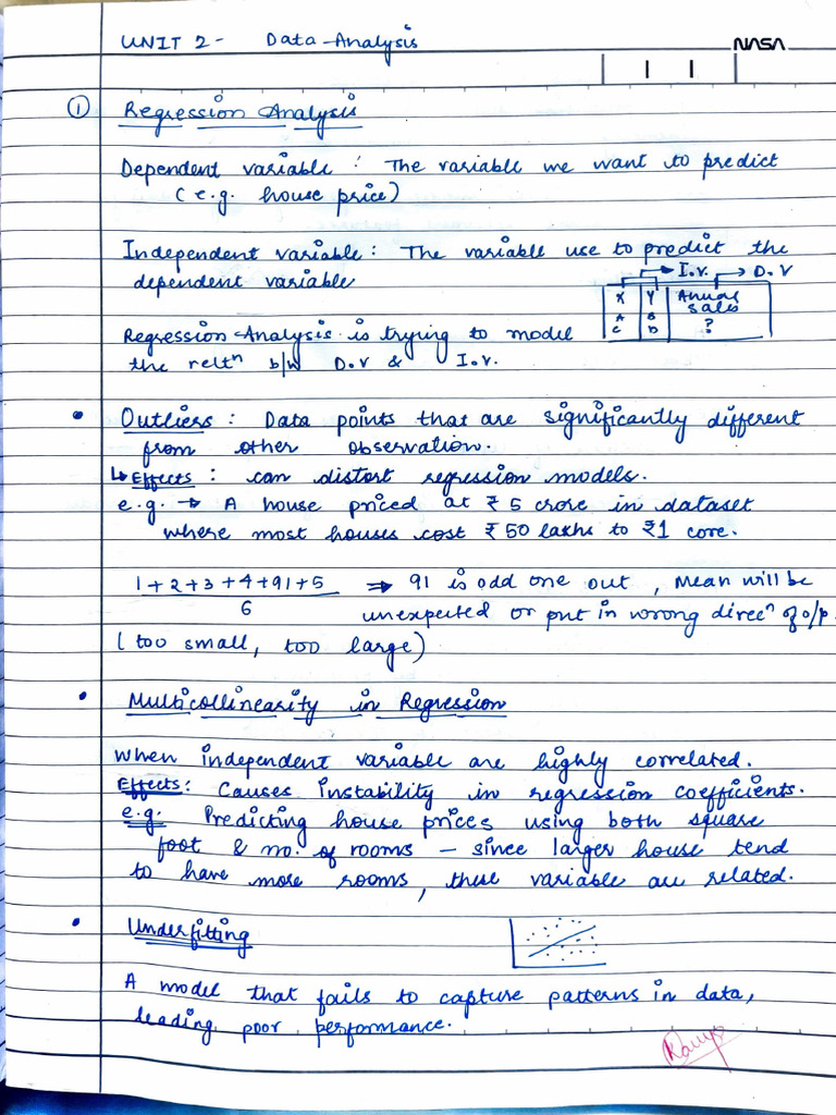 Handwritten DA Unit 2 | PDF