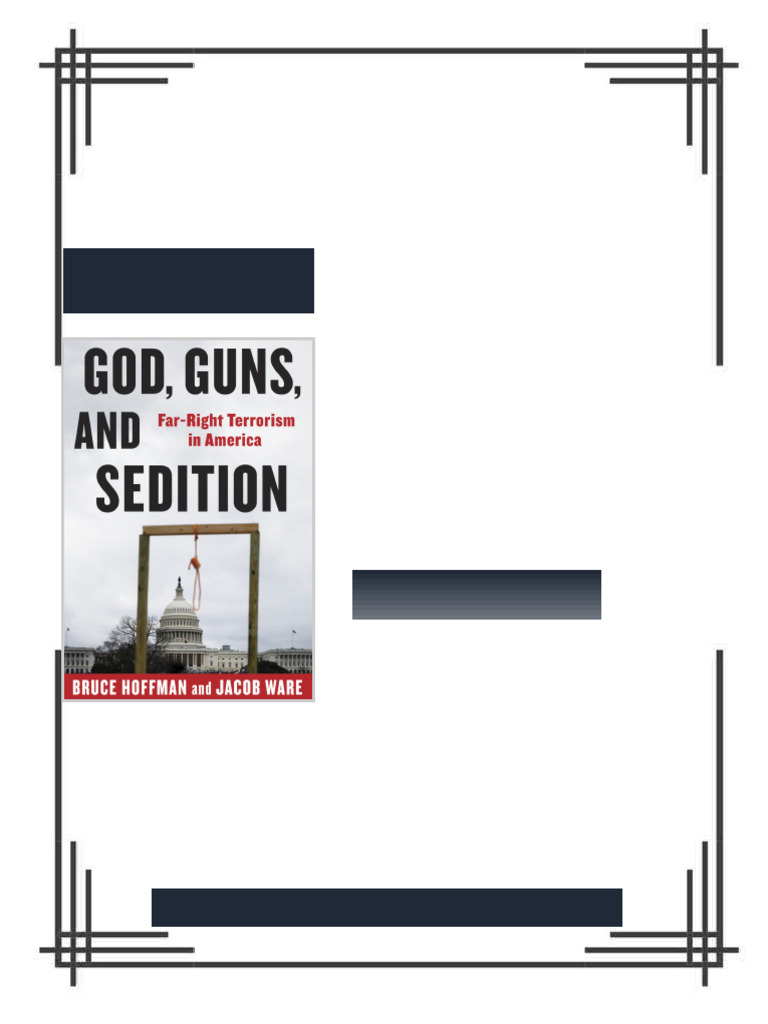 God, Guns, and Sedition Bruce Hoffman Ebook Fully Updated Pages | PDF