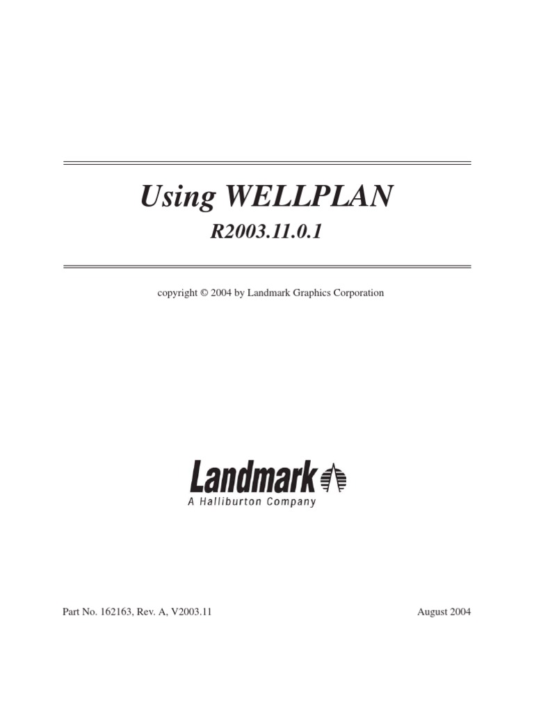 Manual Well Plan | PDF | Stress (Mechanics) | Buckling