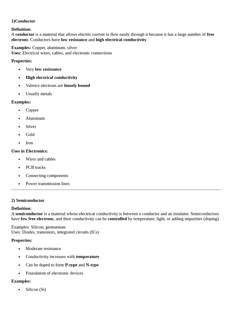 Conductor | PDF