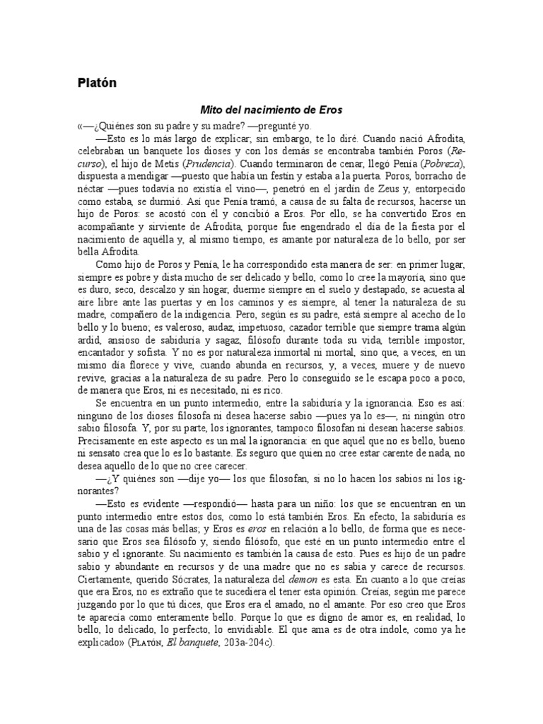 Textos de Platón | PDF | Platón | Alma