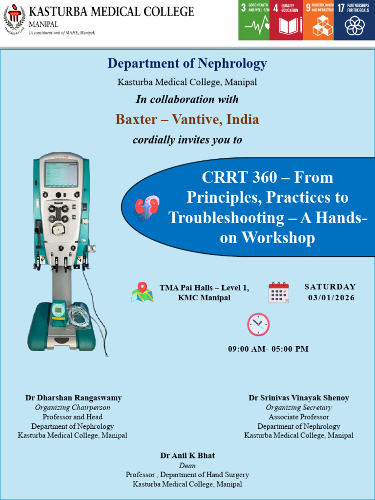CRRT | PDF | Nephrology | Medical Specialties