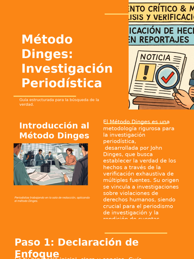 Mtodo Dinges | PDF | Testimonio | Hipótesis