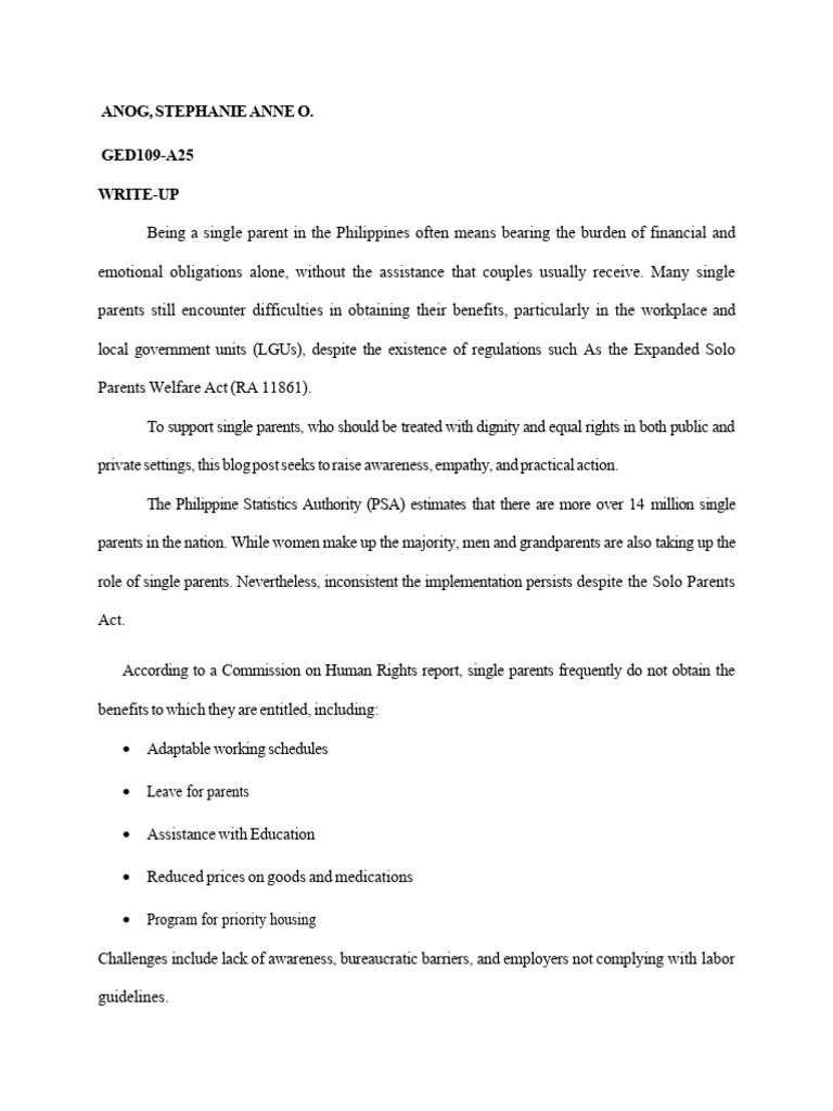 Anog Write Up | PDF | Gender | Gender Studies