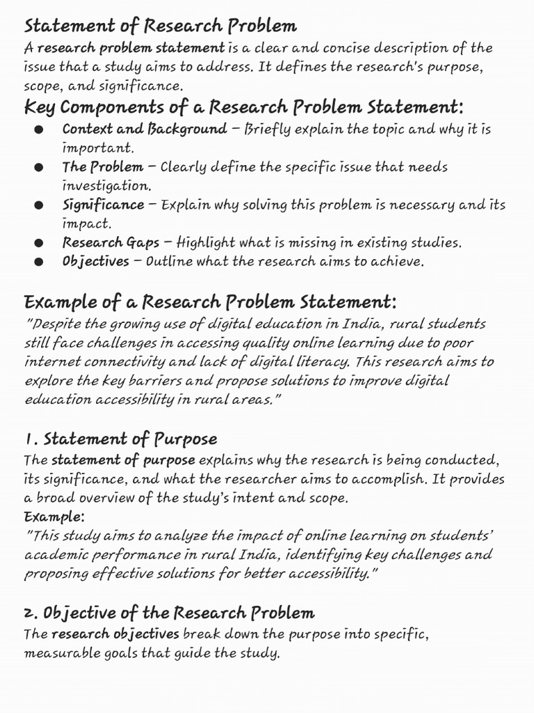 Research Methodology Notes | PDF