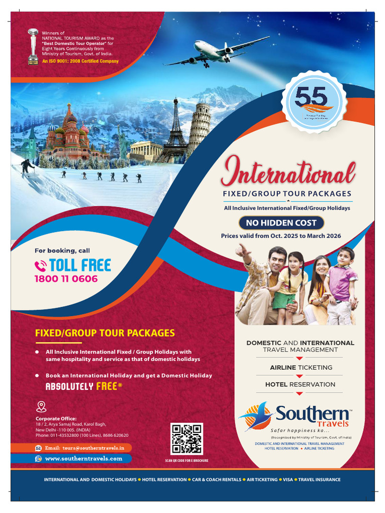Brochure International Tours | PDF | Tourism