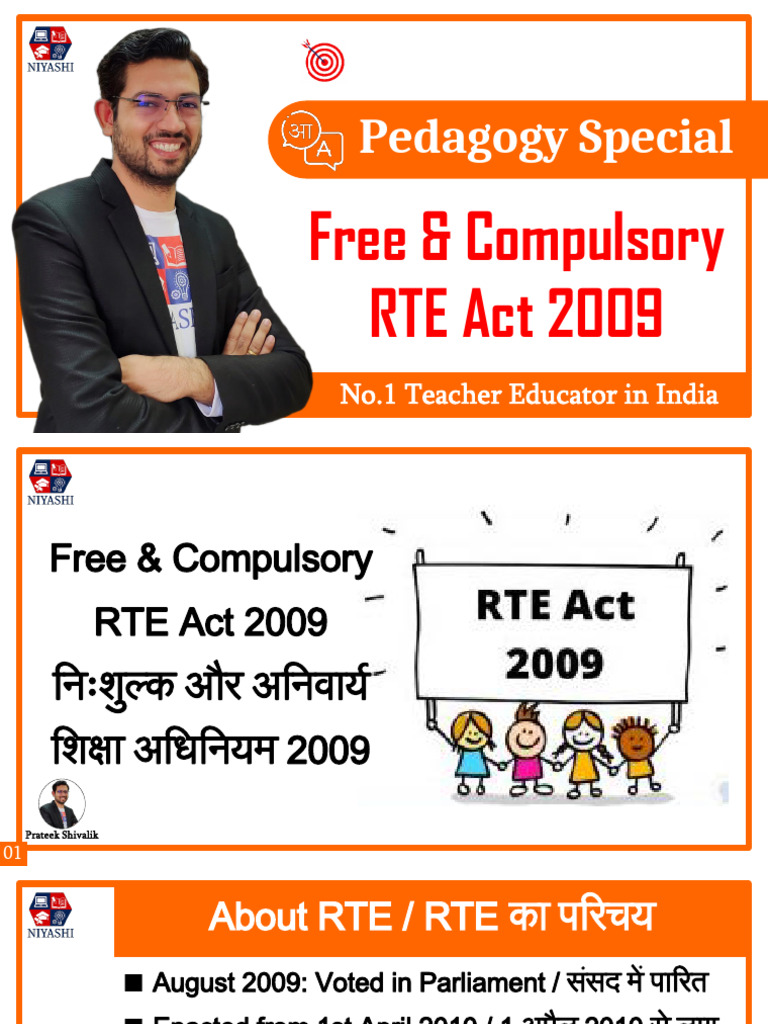 Right-to-Education-Act-2009 | PDF