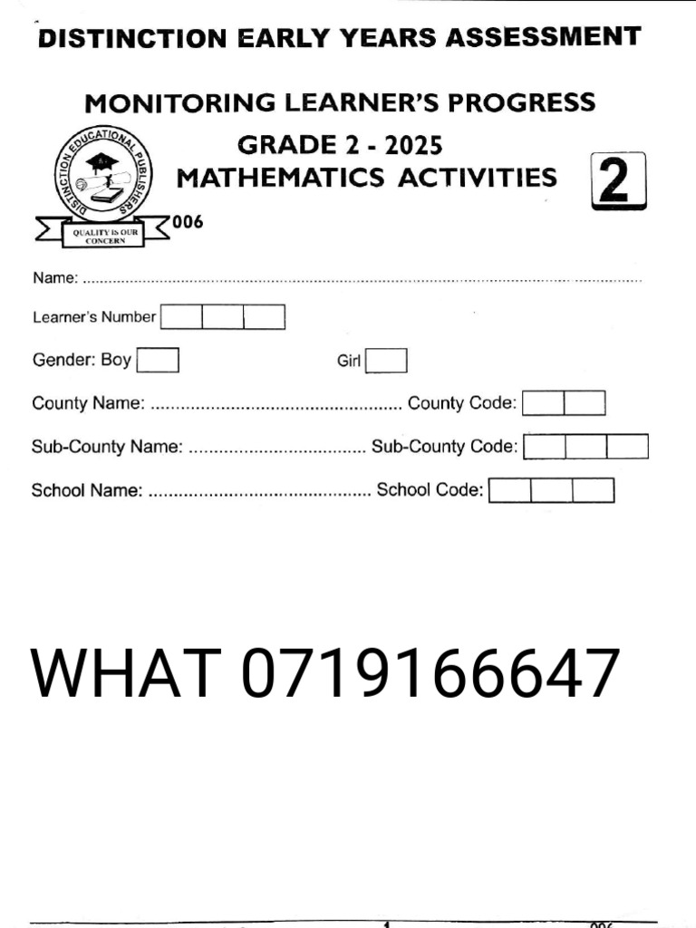 ? Grade 2 Distinction - Co.ke01 - Sign | PDF