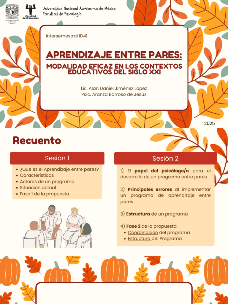 Aprendizaje entre Pares en Psicología | PDF | Aprendizaje | Gestión de ...