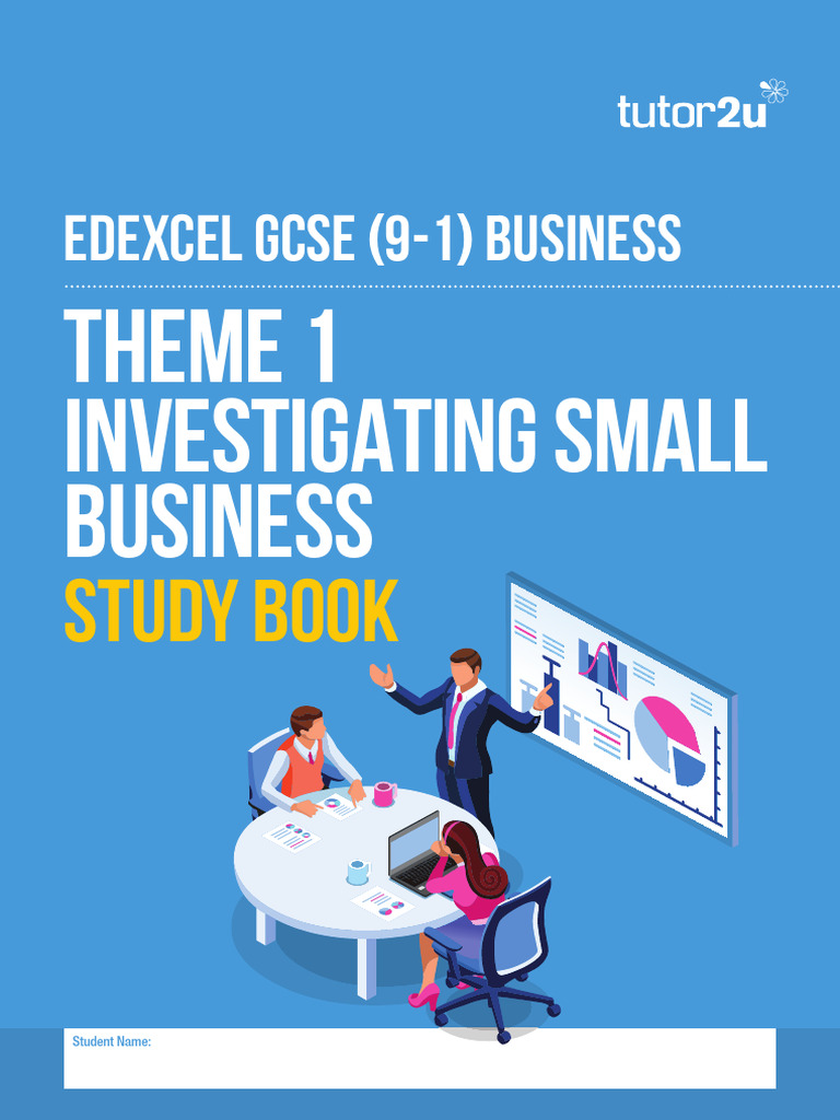 Edexcel GCSE Business Theme 1 Guide | PDF | Interest | Business Economics