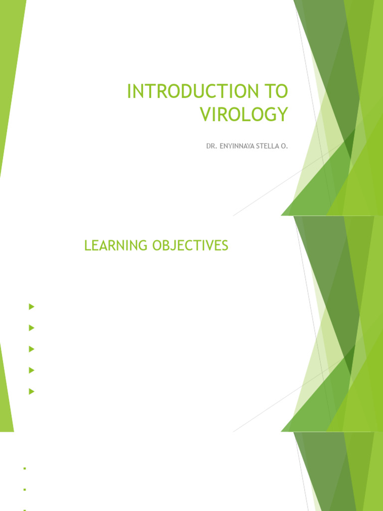 Introduction To Virology Public Heath | PDF | Virus | Hepatitis B