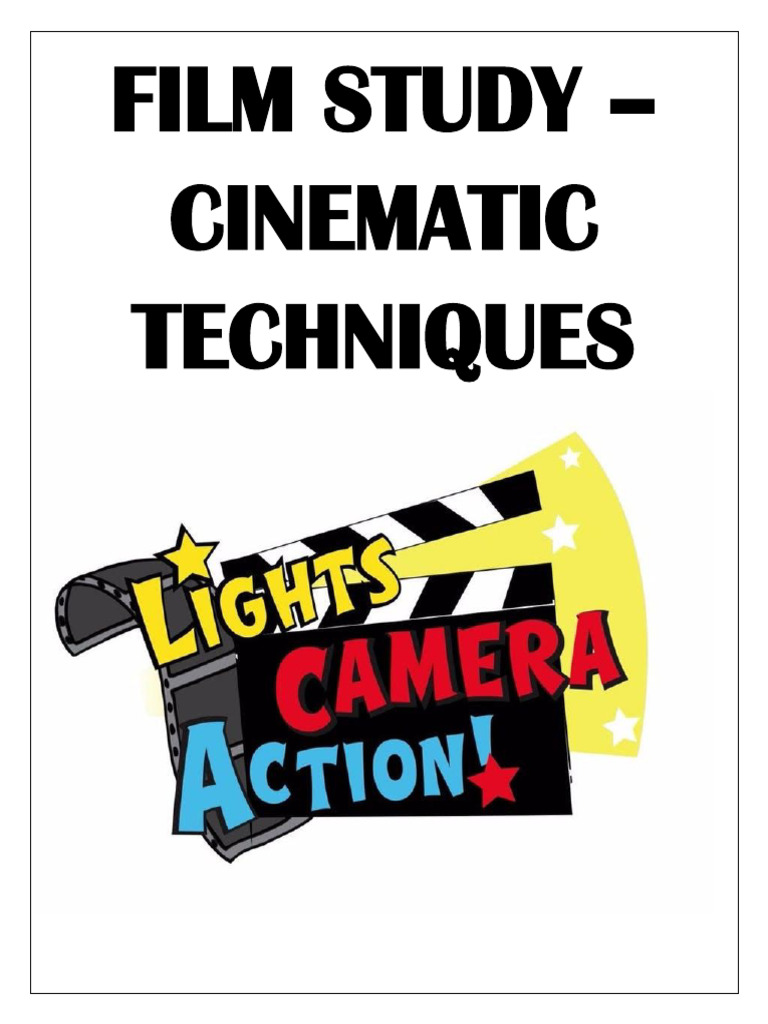 Cinematic Techniques in Film Analysis | PDF | Close Up