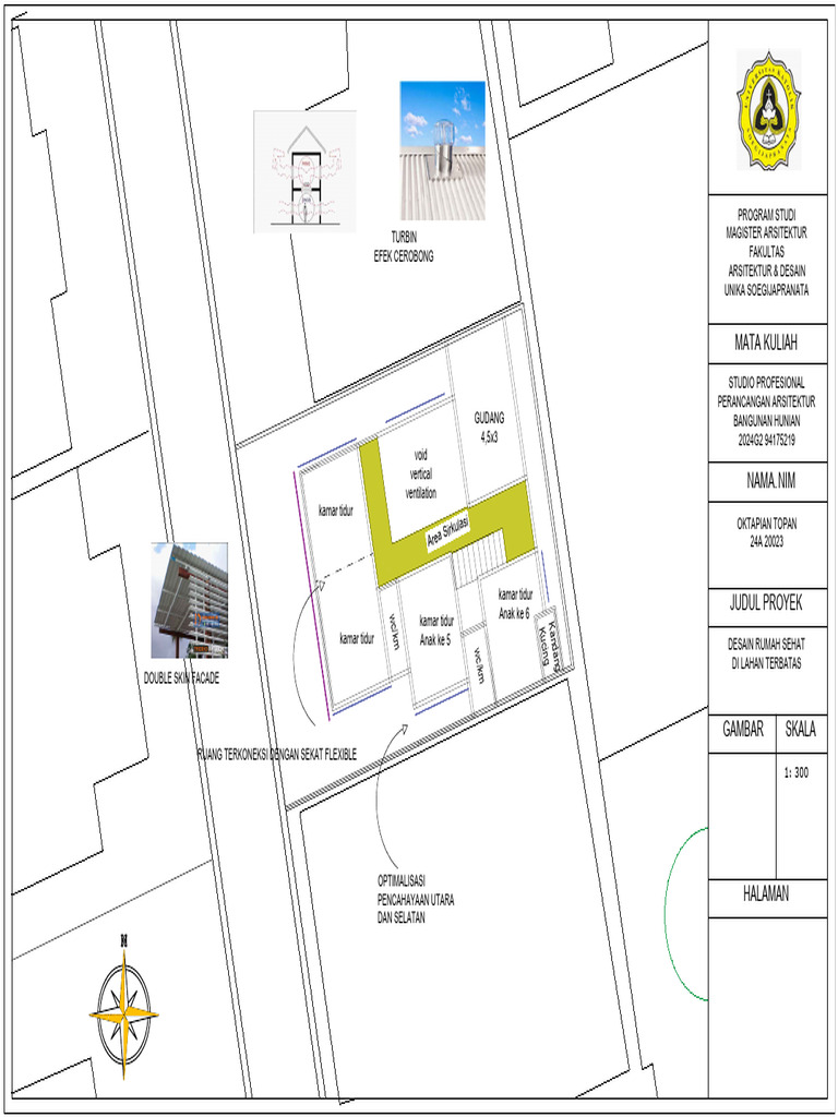 Siteplan Sppa BH Lanjutan Denah-Model4 | PDF