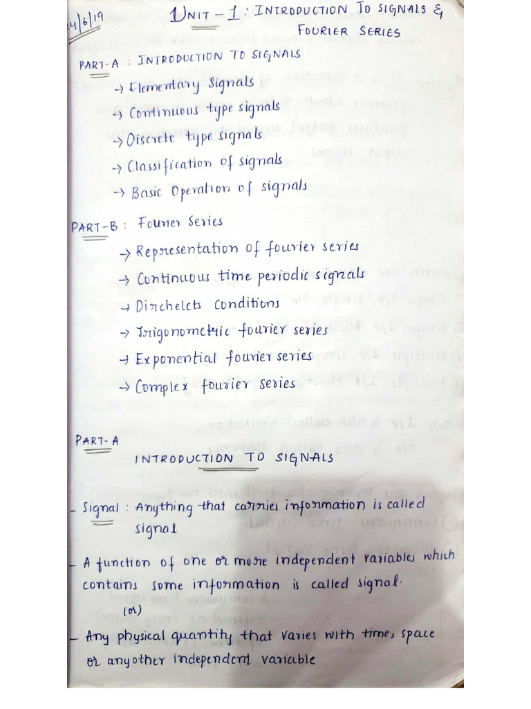 SS Unit-1 | PDF
