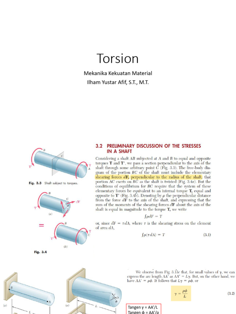 Torsion | PDF