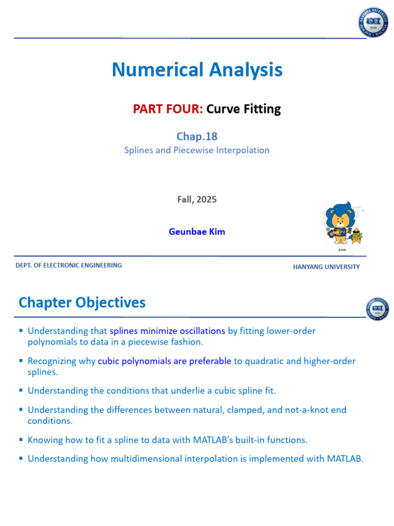 (수정) Numerical Analysis-ch.18-Fall.2025 | PDF
