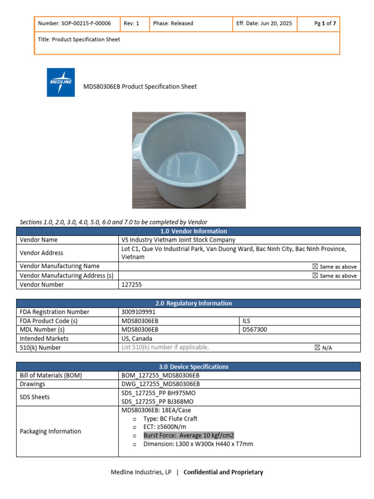 MDS80306EB - Product Specification Sheet - Encrypted | PDF ...