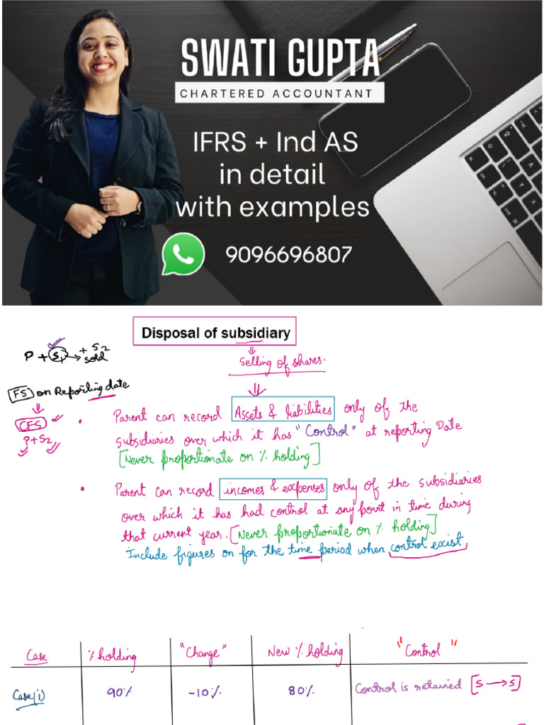Disposal of Subsidiary Board Notes | PDF