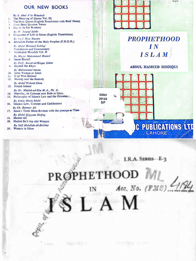 Prophethood in Islam | PDF