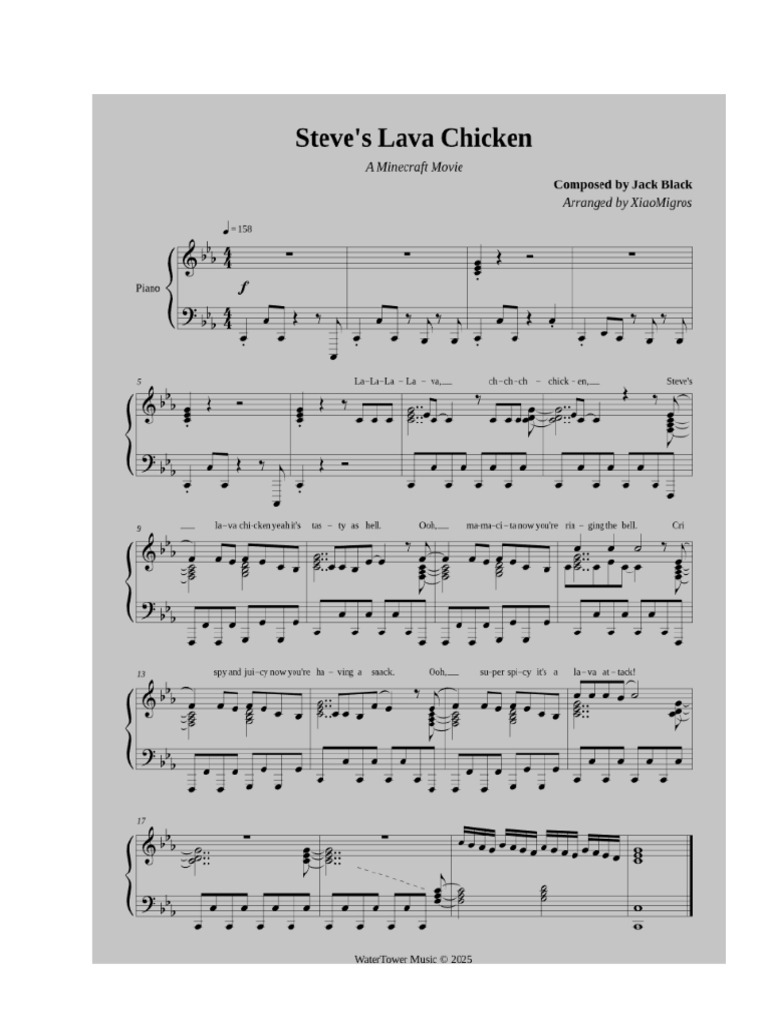 Lava Chicken | PDF