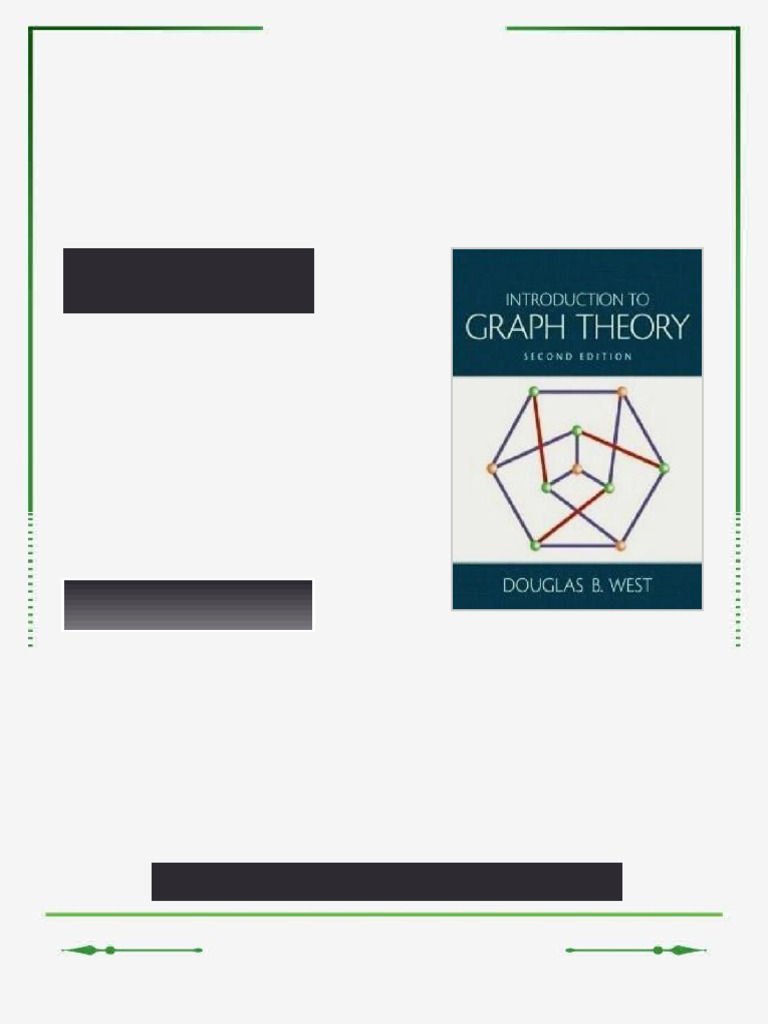 Introduction To Graph Theory 2, 2002 Reprint Edition Douglas B. West Ebook Extended Edition ...