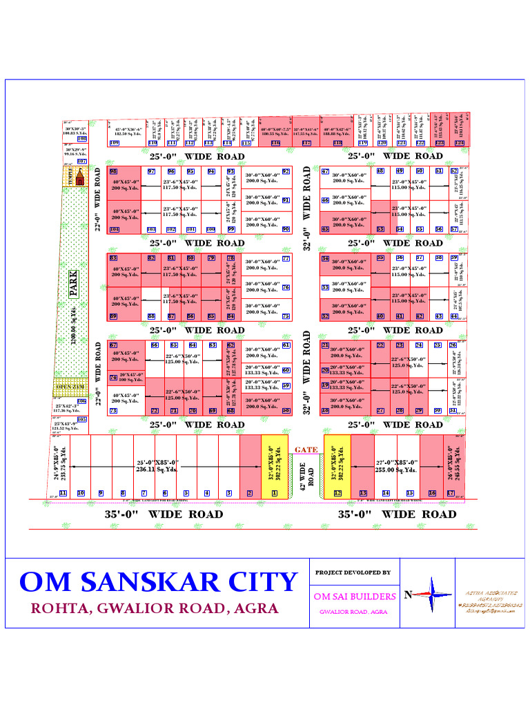 Anish Ji Sanskar City Rohta Layout PDF | PDF