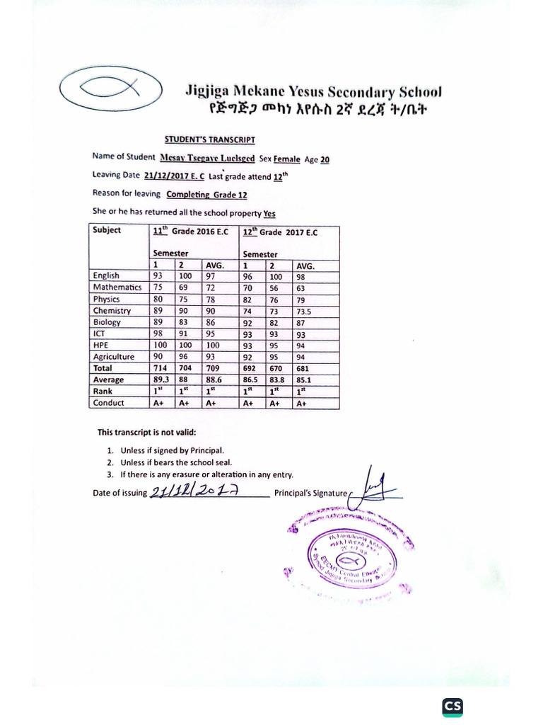 Mesay Recomendation | PDF