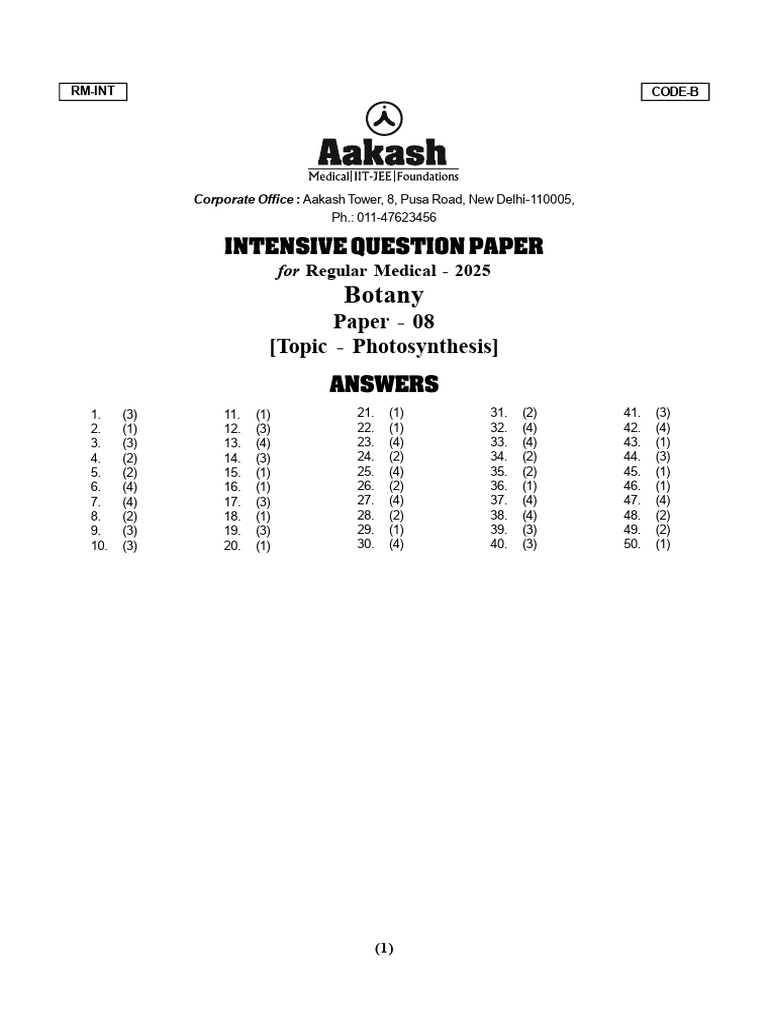 Bot - Spark Paper-8B (Dt 30-11-24)_Sol | PDF