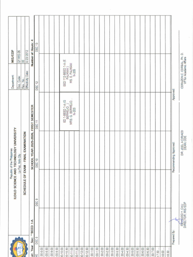 BEED Final Exam 2025 2026 | PDF