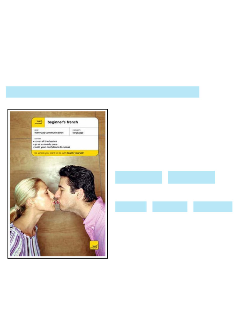 Teach Yourself Beginner s French 3rd Edition Edition Catrine Carpenter ...