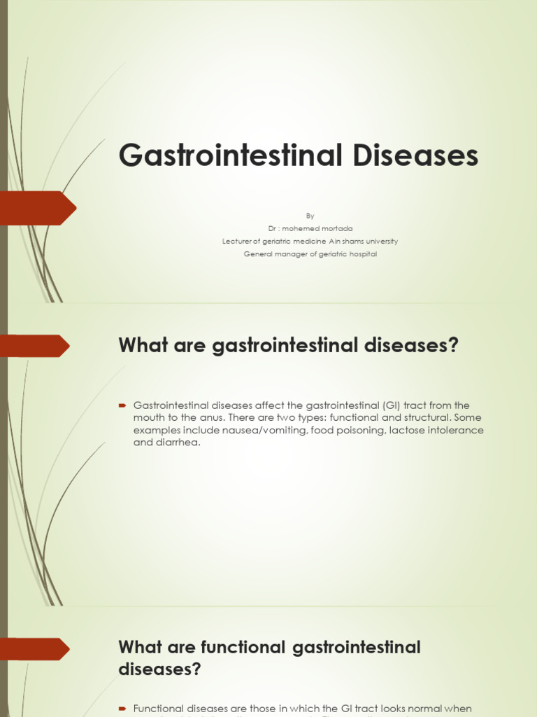Gastrointestinal Diseases | PDF | Ulcerative Colitis | Constipation