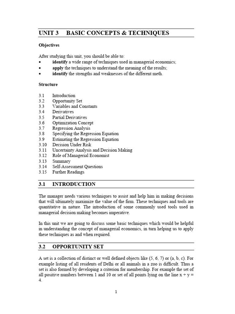 Unit 3 | PDF | Variable (Mathematics) | Demand