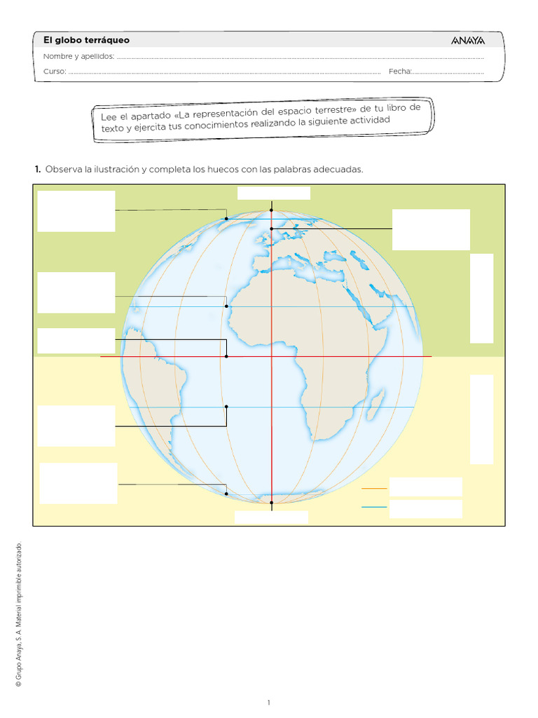 El Globo Terráqueo | PDF | Cartografía | Astrometria