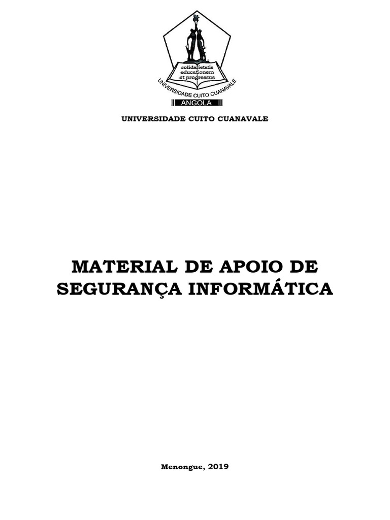 Segurança Informática: Guia para Estudantes | PDF | Firewall ...