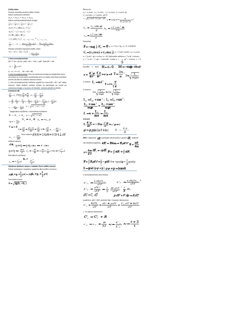 Fyzika N.tahak | PDF