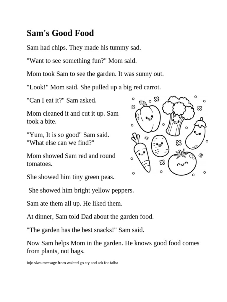 Sam Good Food | PDF