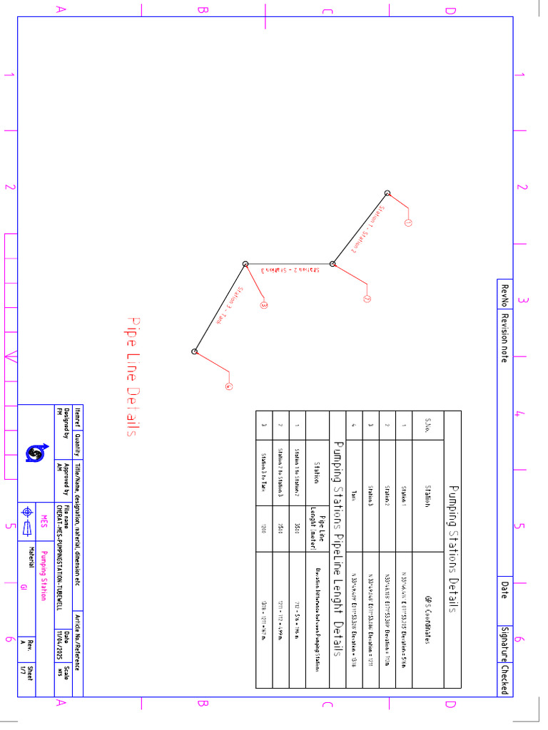 Site Layout for Pumping Stations | PDF