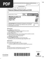 VCE Mathematical Methods Formula Sheet | PDF | Area | Mathematics