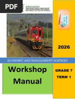 Grade 7 EMS Term 1 Revision Notes | PDF | Basic Needs | Goods