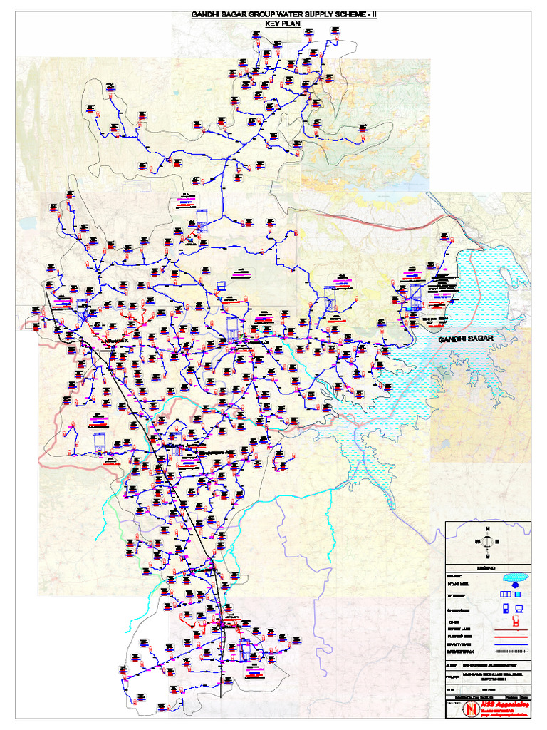 Gandhi Sagar II Key plan (6-10-2020) | PDF