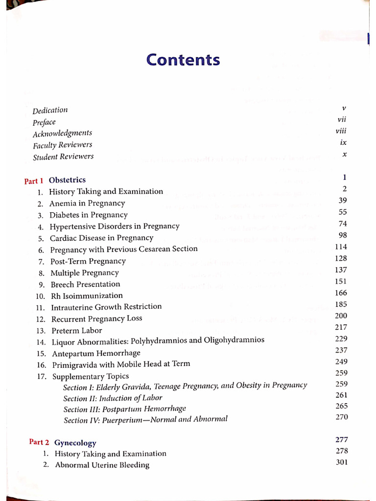 Clinical Obs ND Gyn (Sharmilla Arun Babu) (@medflix - 2) | PDF