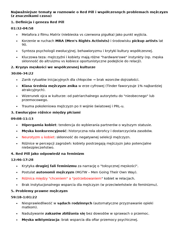 Dlaczego Faceci Czują Się Przegrani - Maslowski i Warszawski | PDF