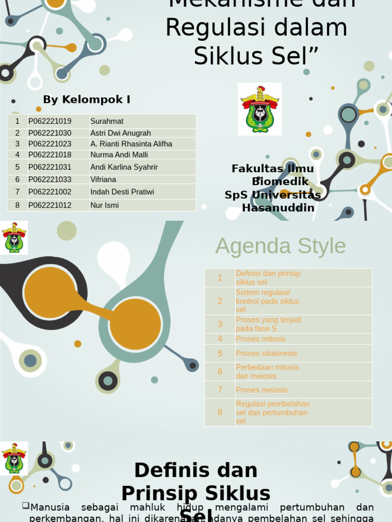 Mekanisme dan Regulasi dalam Siklus Sel | PDF