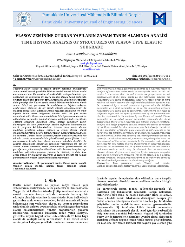 Time History Analysis of Structures on V | PDF
